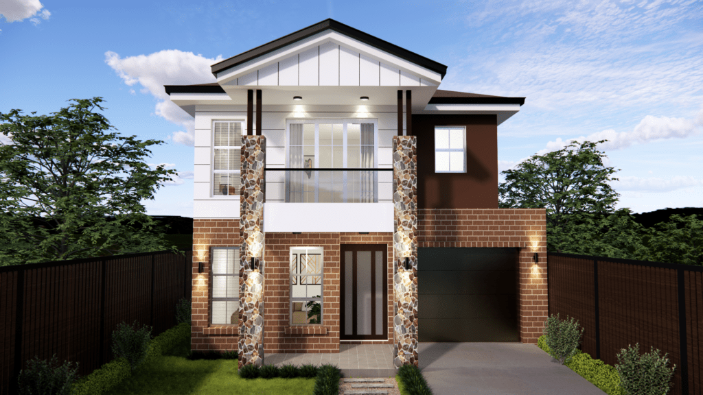 Home Builders | Stella | Two Storey House Design at Nexa Homes