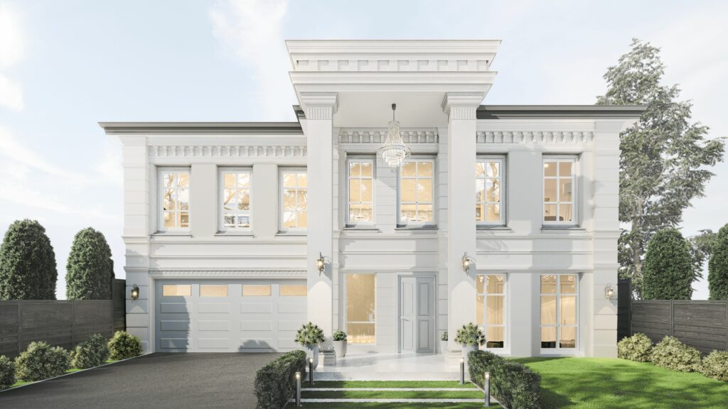 The French-Style Luxury House Design